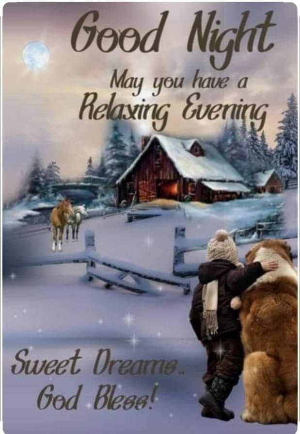 May You Have A Relaxing Evening, Good Night Pictures, Photos, and ...
