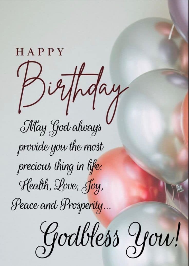 Happy Birthday: May God Always Provide You The Most Precious Thing In ...