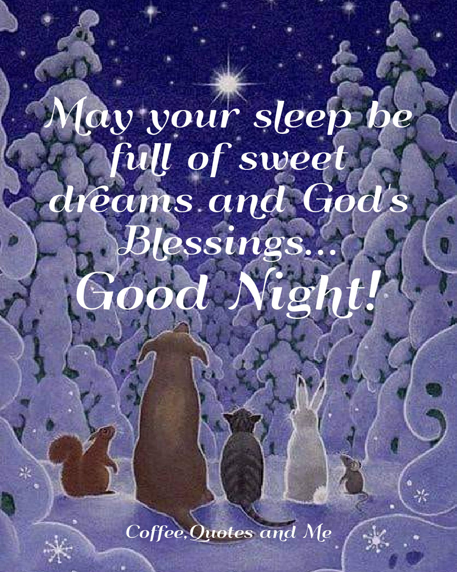 May Your Sleep Be Full Of Sweet Dreams And God's Blessings. Good Night ...