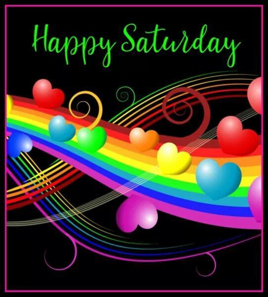 Saturday Rainbow And Hearts Pictures, Photos, and Images for Facebook ...