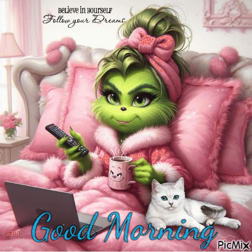 Miss Grinch Good Morning Gif Pictures, Photos, and Images for Facebook ...