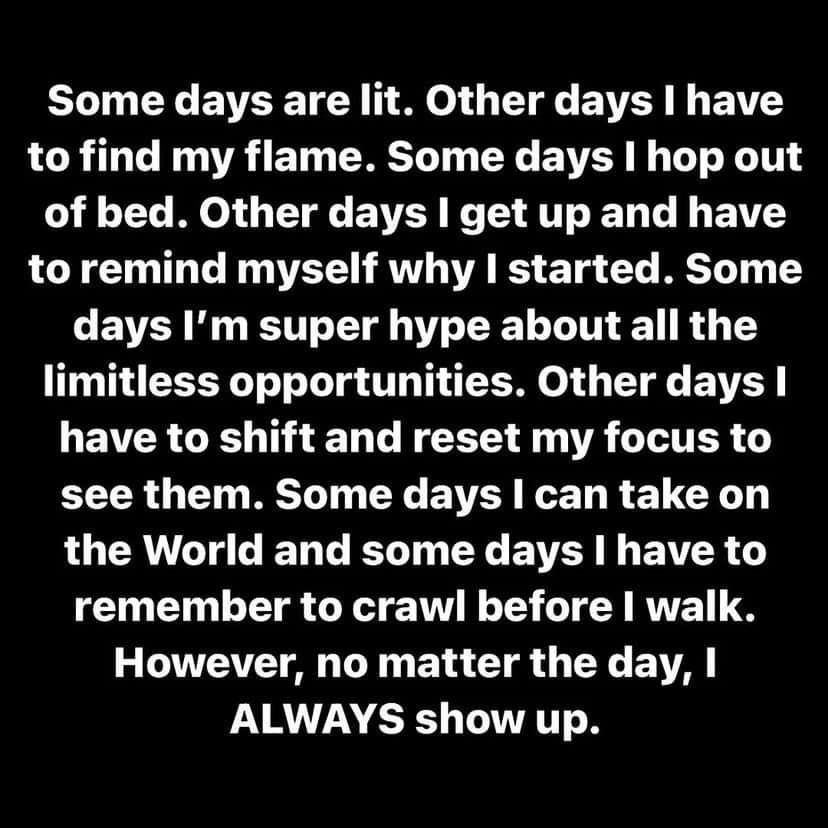 No Matter The Day, I Always Show Up. Pictures, Photos, and Images for ...