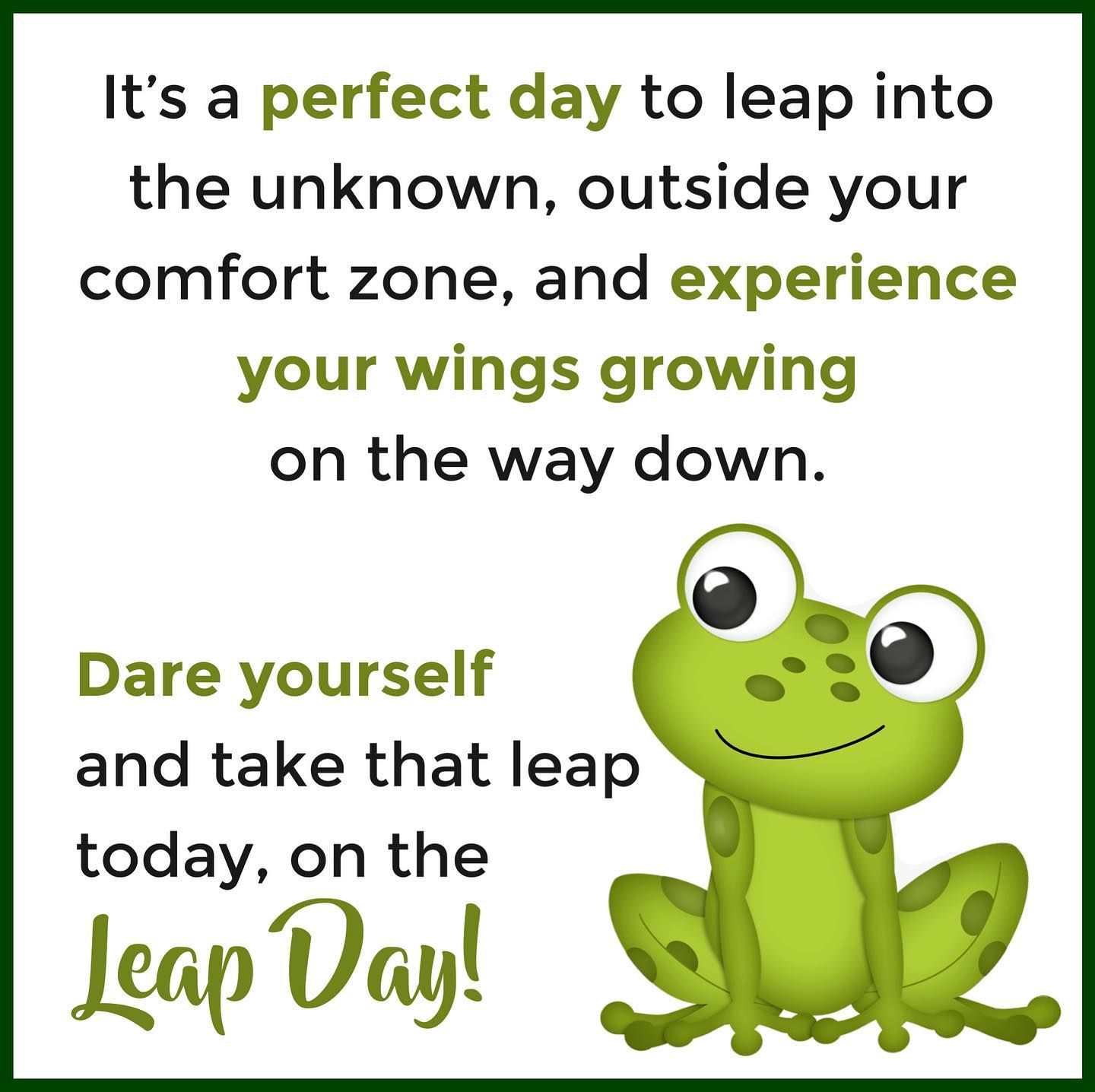 Dare Yourself To Take A Leap On Leap Day Pictures, Photos, and Images ...