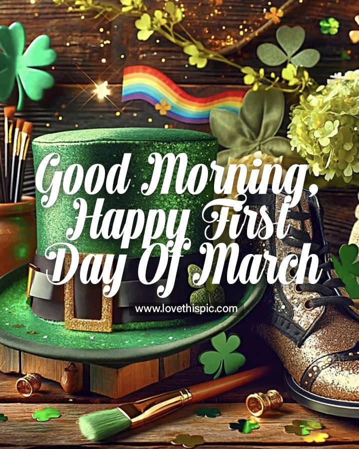Good Morning 1st Day Of March Greeting Pictures, Photos, and Images for ...