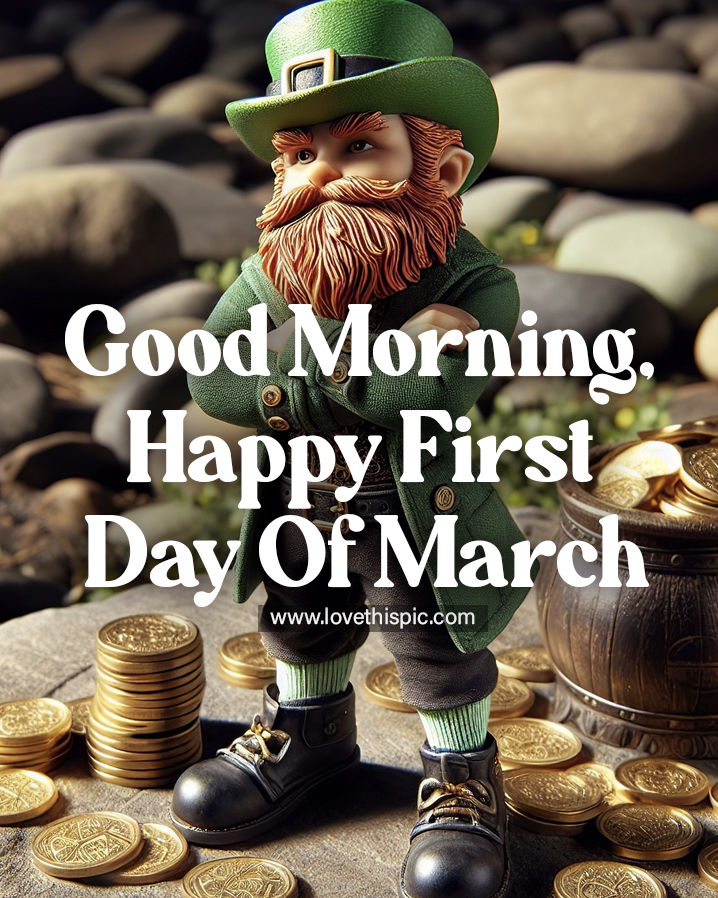 Little Leprechaun - Good Morning First Day Of March Pictures, Photos ...