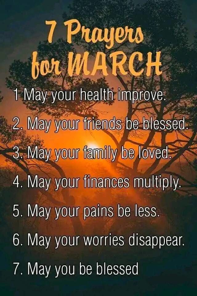 7 Prayers For March Pictures, Photos, and Images for Facebook, Tumblr ...