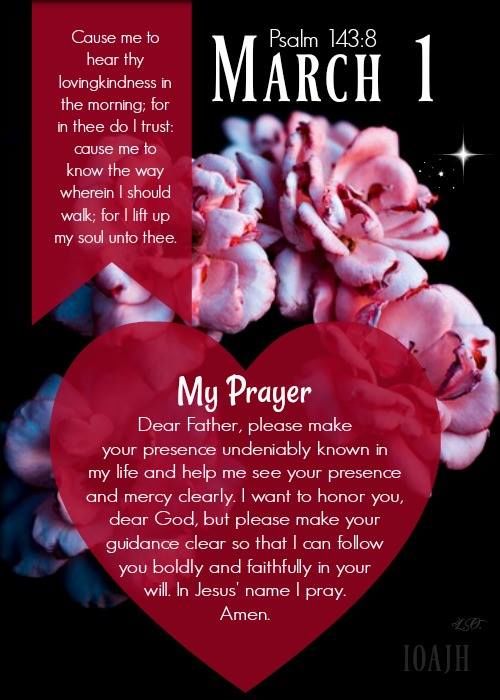 March 1 Morning Devotional Pictures, Photos, and Images for Facebook ...