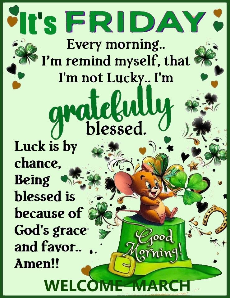 Its Friday Welcome March Pictures, Photos, and Images for Facebook ...