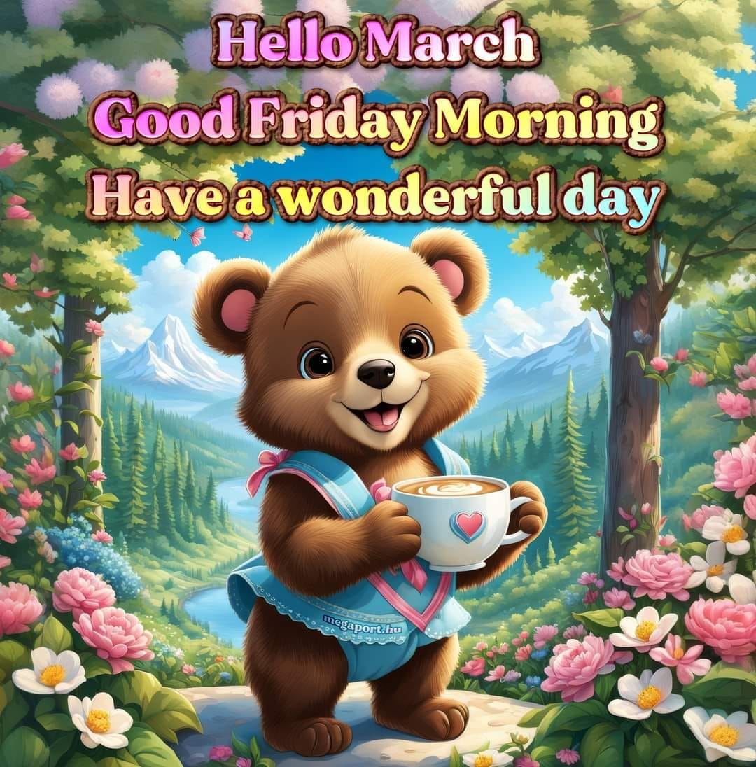 Hello March Good Friday Have A Wonderful Day Pictures, Photos, and ...