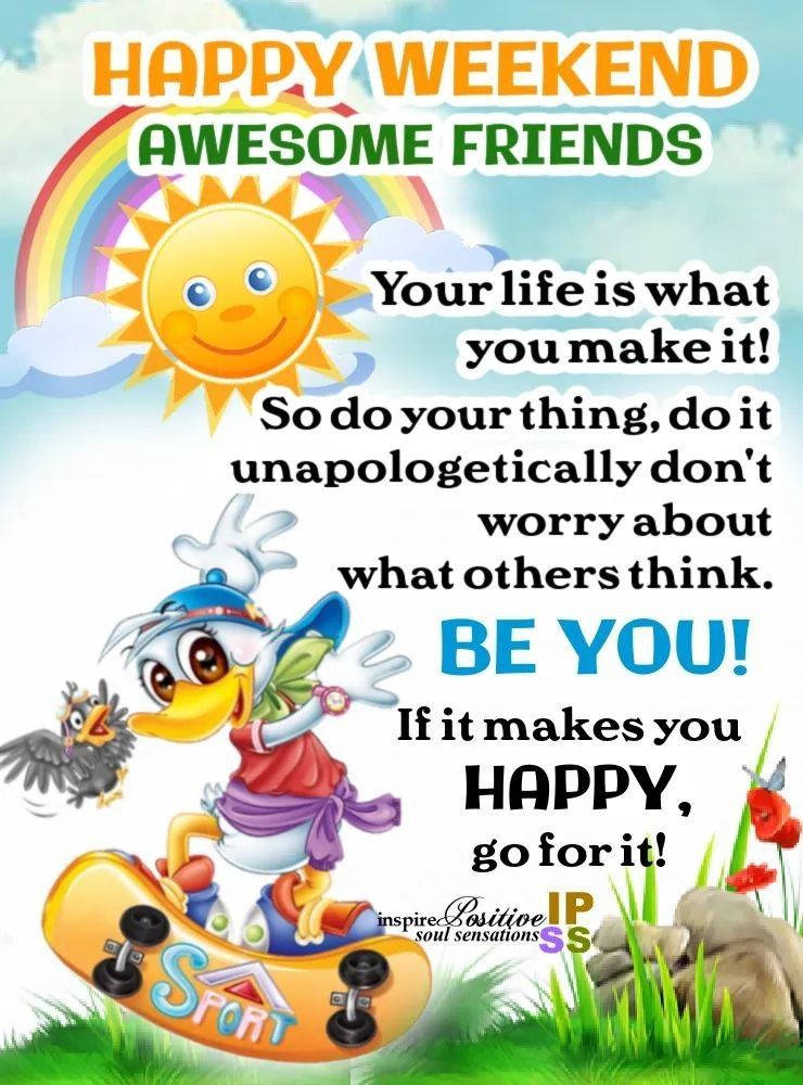 Happy Weekend Awesome Friends Pictures, Photos, and Images for Facebook ...