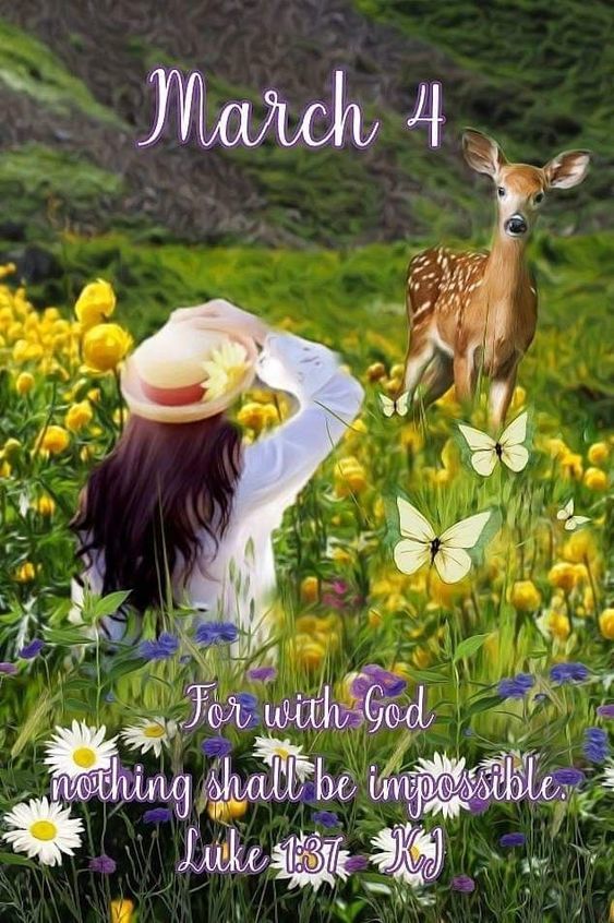 March 4 For With God Nothing Is Impossible Pictures, Photos, and Images ...