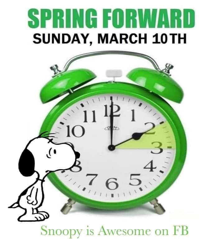 Spring Forward Sunday March 10th Pictures, Photos, and Images for ...