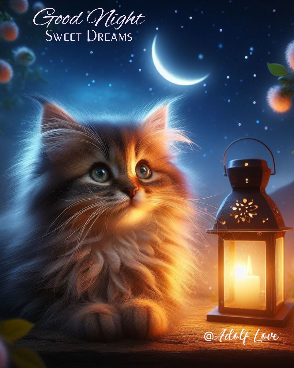 Kitten Lantern - Good Night Pictures, Photos, and Images for Facebook ...