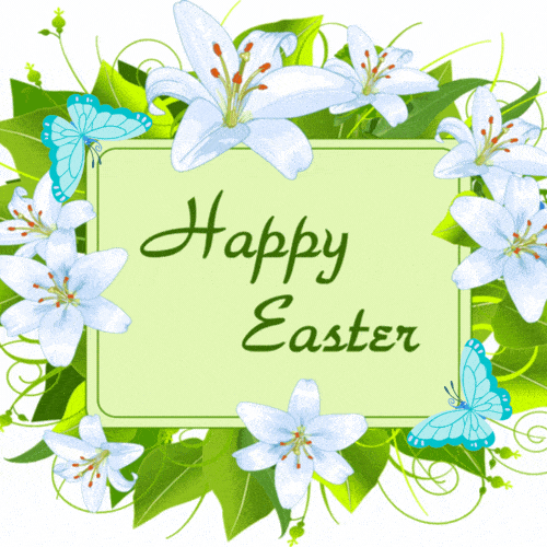 Happy Easter Floral Butterfly Gif Pictures, Photos, and Images for ...
