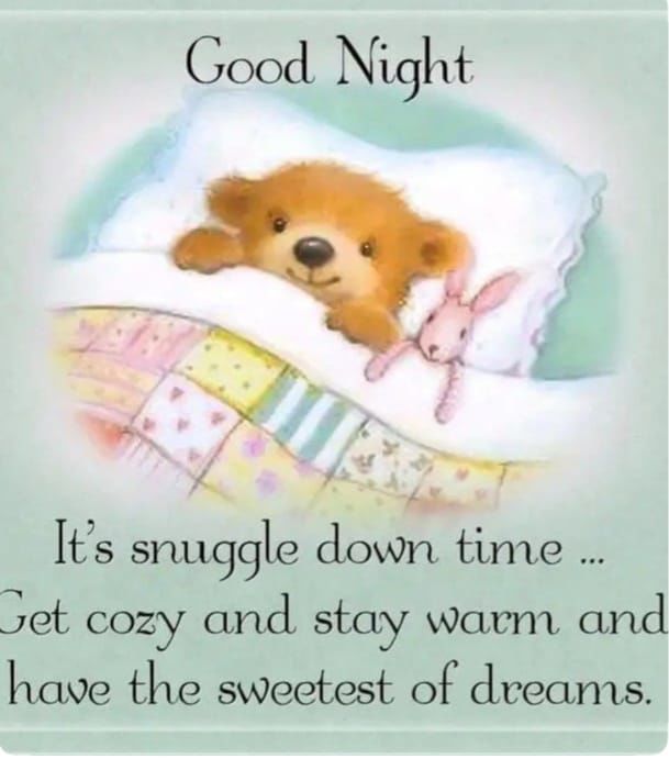 It's Snuggle Down Time, Good Night Pictures, Photos, and Images for ...