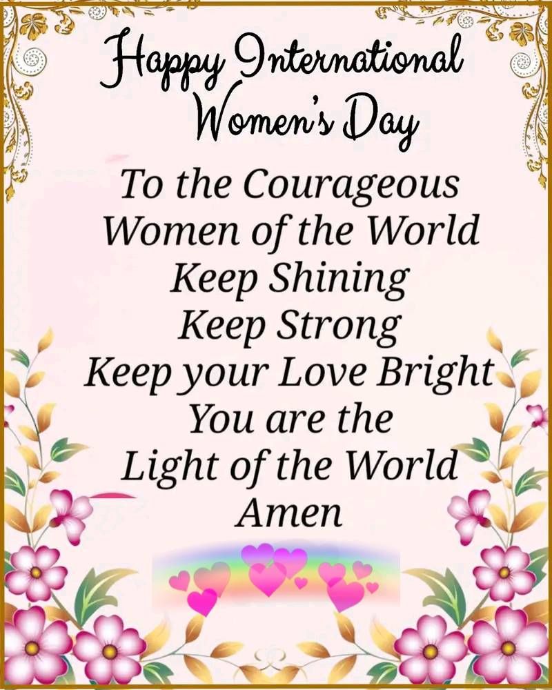 Poweful Happy International Women's Day Message Pictures, Photos, and ...
