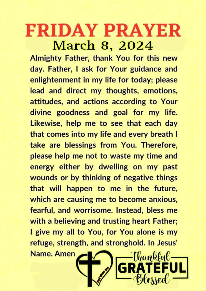 Friday Prayer For March 8 Pictures, Photos, and Images for Facebook ...