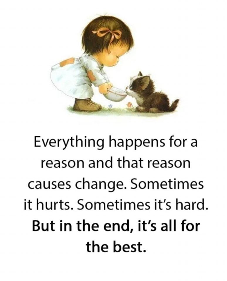 Everything Happens For A Reason And That Reason Causes Change Pictures ...
