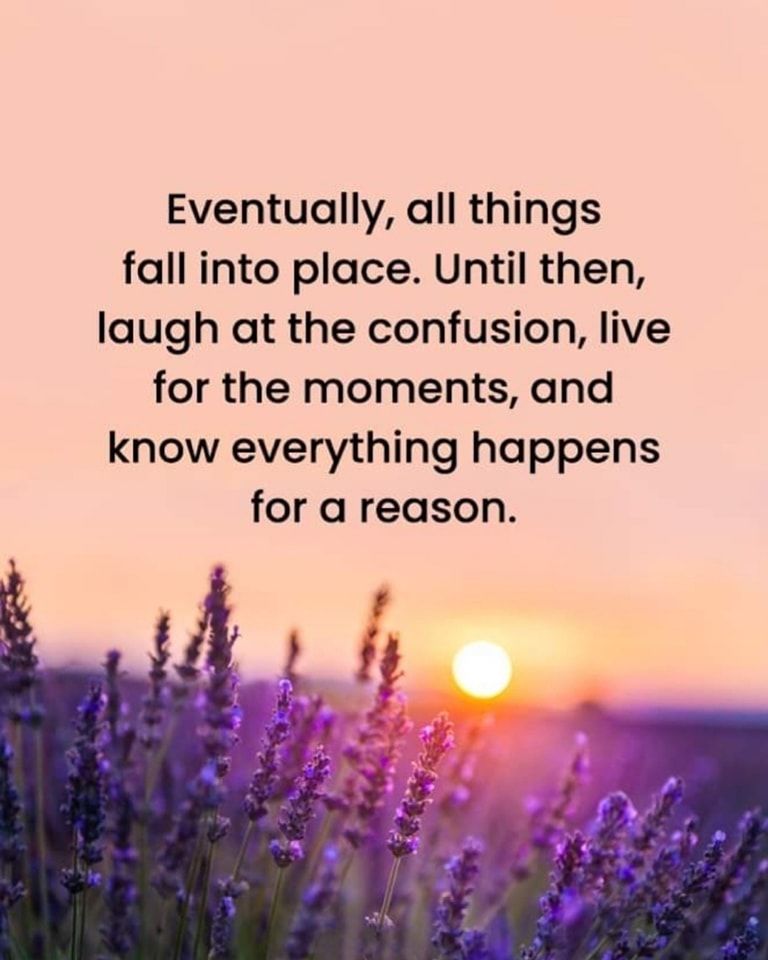 Eventually, All Things Fall Into Place Pictures, Photos, and Images for ...