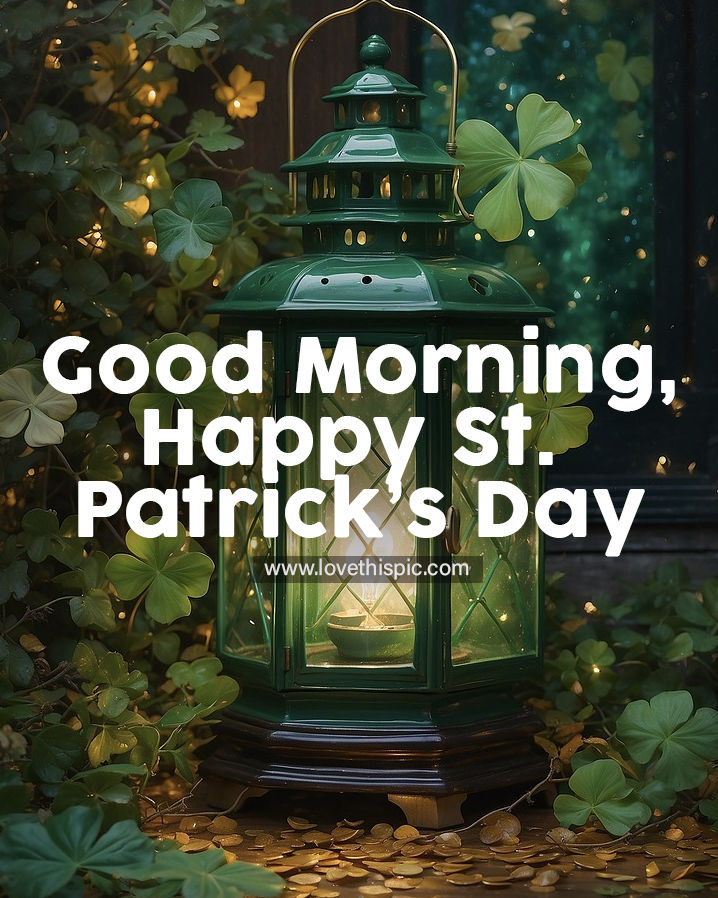 Green Lantern - Good Morning, Happy St. Patricks Day Pictures, Photos ...