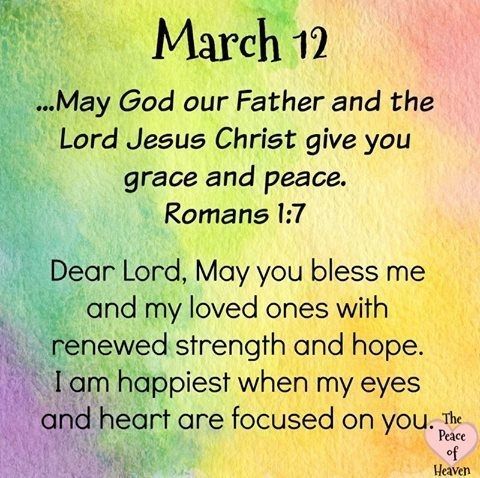 May God Give You Peace On March 12 Pictures, Photos, and Images for ...