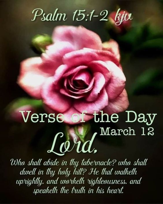 Verse Of The Day March 12 Pictures, Photos, and Images for Facebook ...