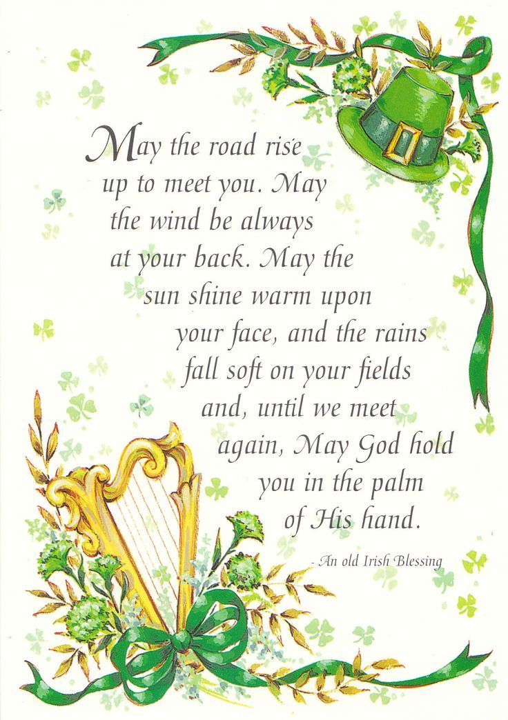Irish Blessing Prayer Quote Image Pictures, Photos, and Images for ...