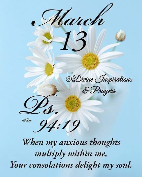 Lord Your Consolations Delight My Soul - March 13 Pictures, Photos, and ...