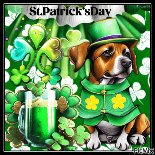 St Patrick's Dog Gif Pictures, Photos, and Images for Facebook, Tumblr ...