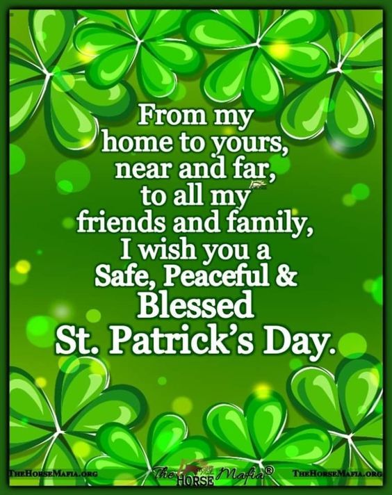 From My Home To Yours Wishing You A Blessed St. Patrick's Day Pictures, Photos, and Images for ...