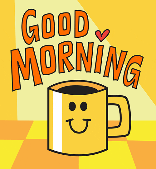 Winking Coffee Good Morning Gif Pictures, Photos, and Images for ...