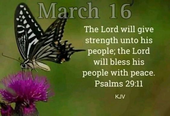 March 16 The Lord Will Give Strength Pictures, Photos, and Images for ...