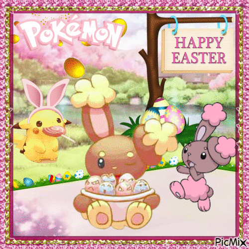 Pikachu Og Buneary Gif A Pokemon Blog