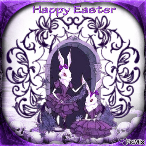 Gothic Bunny Easter Gif Pictures, Photos, and Images for Facebook, Tumblr, Pinterest, and Twitter