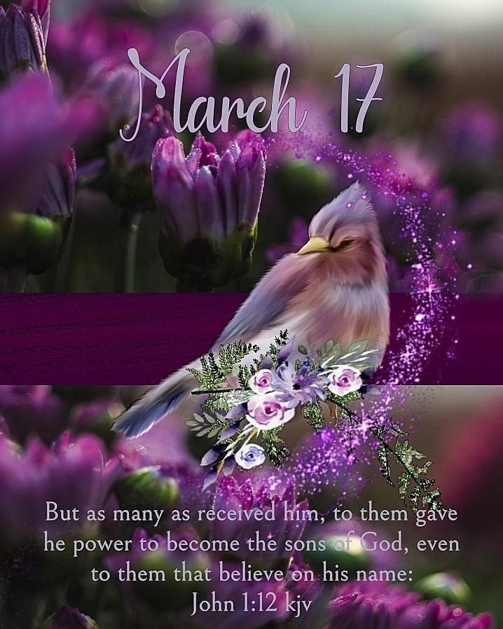 March 17 Via John 1:12 Pictures, Photos, and Images for Facebook ...