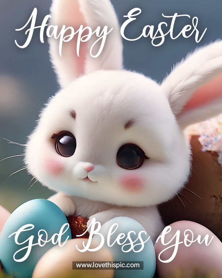 Baby Bunny - Happy Easter, God Bless You Pictures, Photos, and Images ...