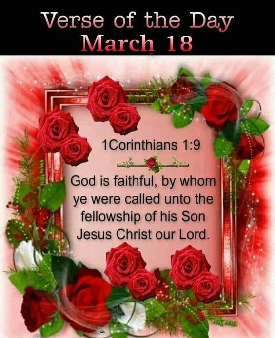 Verse Of The Day For March 18 Pictures, Photos, and Images for Facebook ...