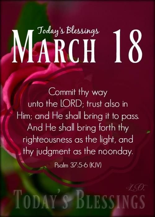 Todays Blessing, March 18 Pictures, Photos, and Images for Facebook ...