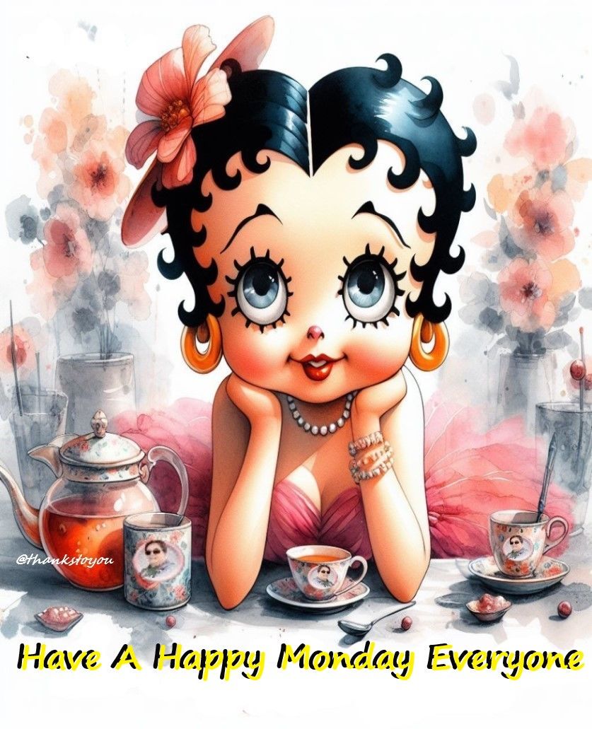 Betty Boop's Happy Monday Wish - Have A Happy Monday Everyone Pictures ...