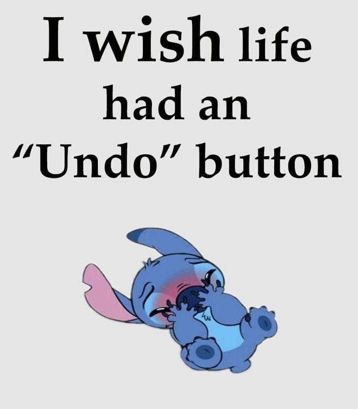 I Wish Life Had An Undo Button Pictures, Photos, and Images for ...