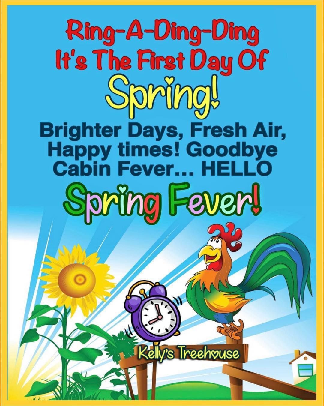 Ring A Ding Ding, It's The First Day Of Spring Pictures, Photos, and ...