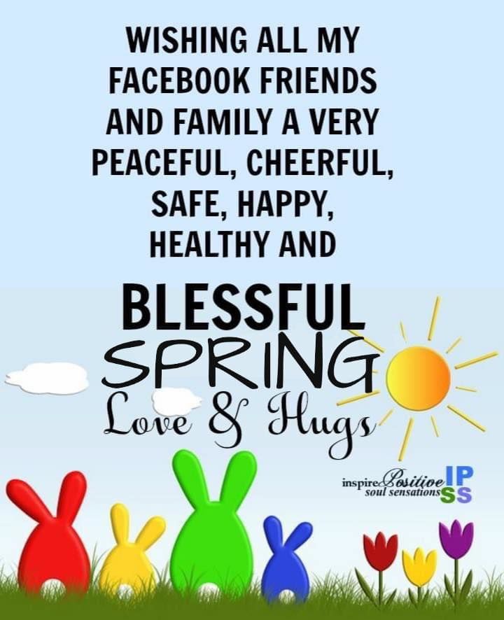 Blessful Spring, Love & Hugs Pictures, Photos, and Images for Facebook ...