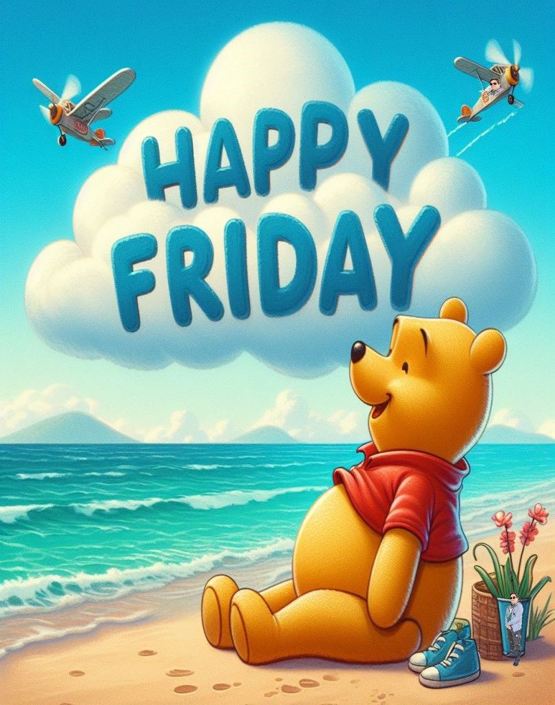 Winnie At The Beach - Happy Friday Pictures, Photos, and Images for ...