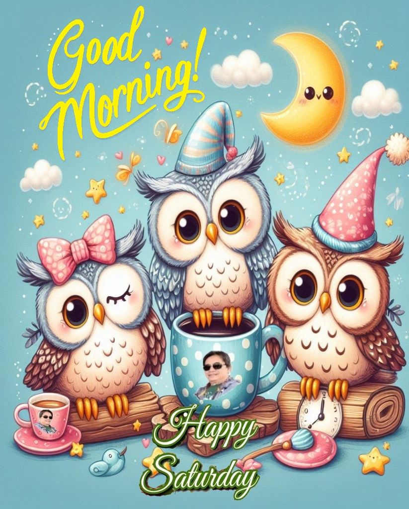 Good Morning Happy Saturday Owl Quote Pictures, Photos, and Images for ...