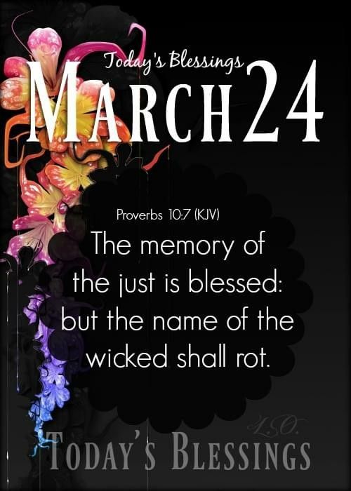 March 24 Blessing Quote Pictures, Photos, and Images for Facebook ...
