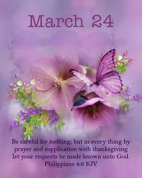 Phillipians 4:6 March 24 Bible Verse Pictures, Photos, and Images for ...