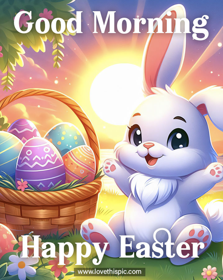 Happy Bunny Good Morning Easter Greeting Pictures, Photos, and Images ...
