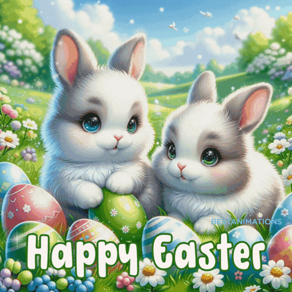 Cute Happy Easter Bunnies Gif Pictures, Photos, and Images for Facebook ...
