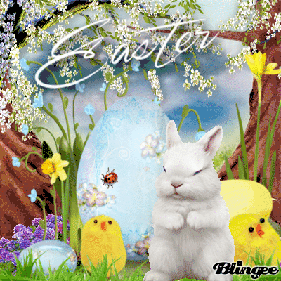 Chicks And Bunny Easter Gif Pictures, Photos, and Images for Facebook ...