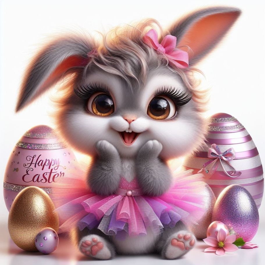Ballerina Bunny - Happy Easter Quote Pictures, Photos, and Images for ...